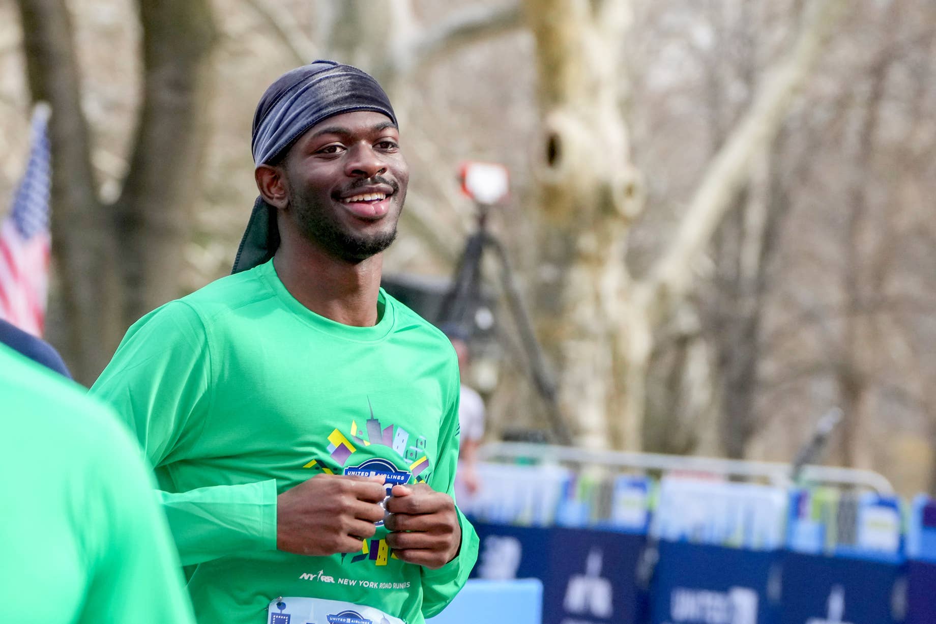 Lil Nas X Runs 2024 NYC Half Marathon in Coach C202 Sneakers | Complex