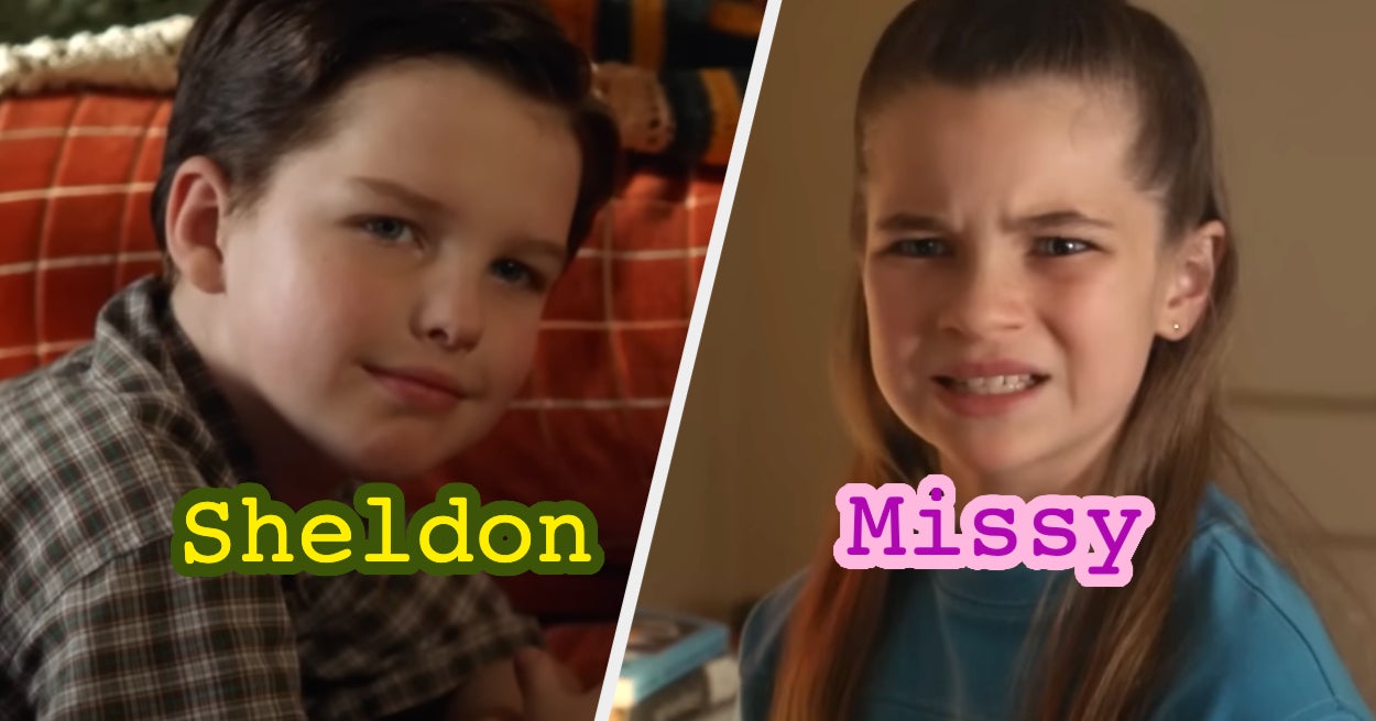 "Young Sheldon" Character Personality Quiz