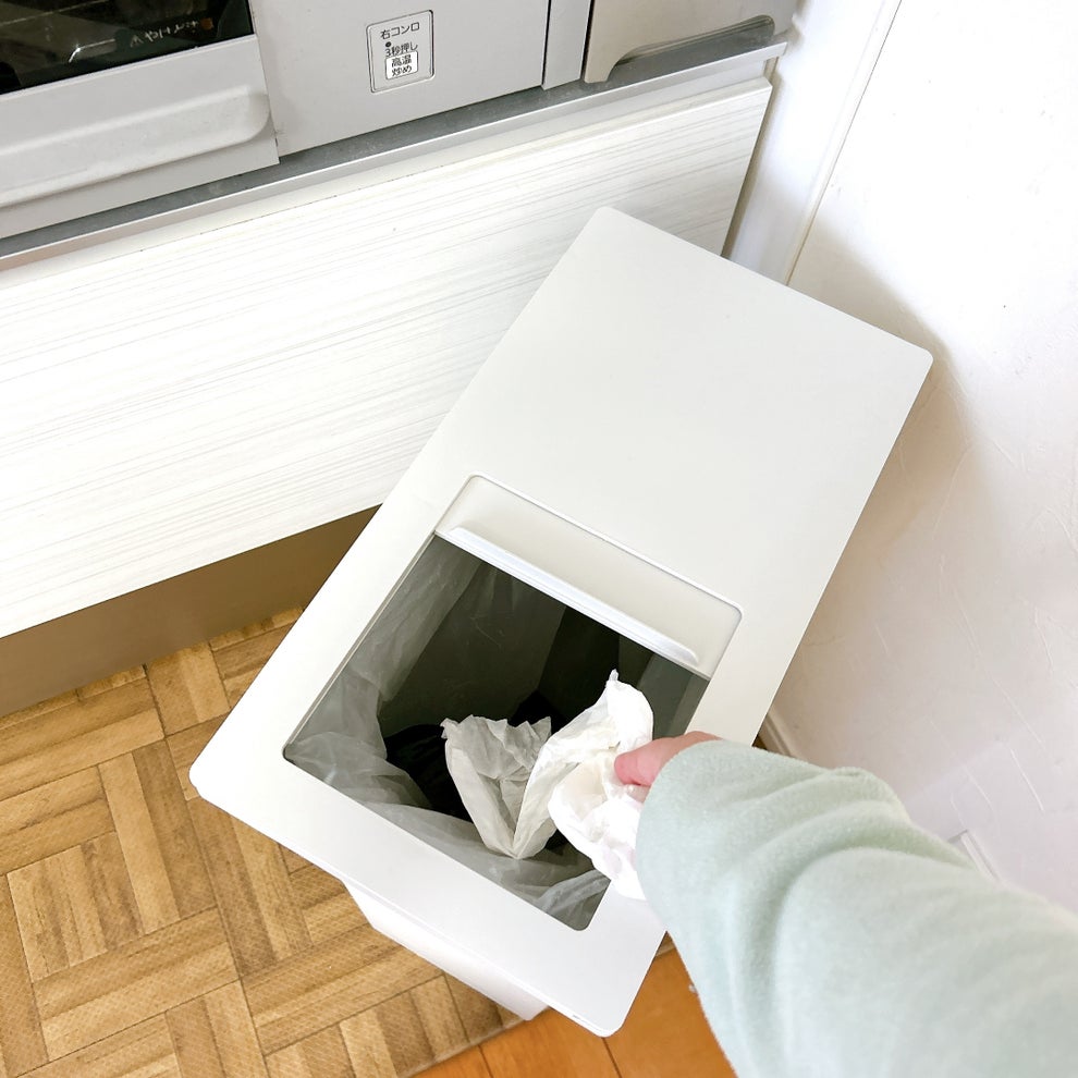 無印良品さん、まじ分かってるわ！「使い勝手最高」「もっと早く買えばよかった」フタが選べる『天才ゴミ箱』全部屋に置きたいんだけど！《購入レビュー》