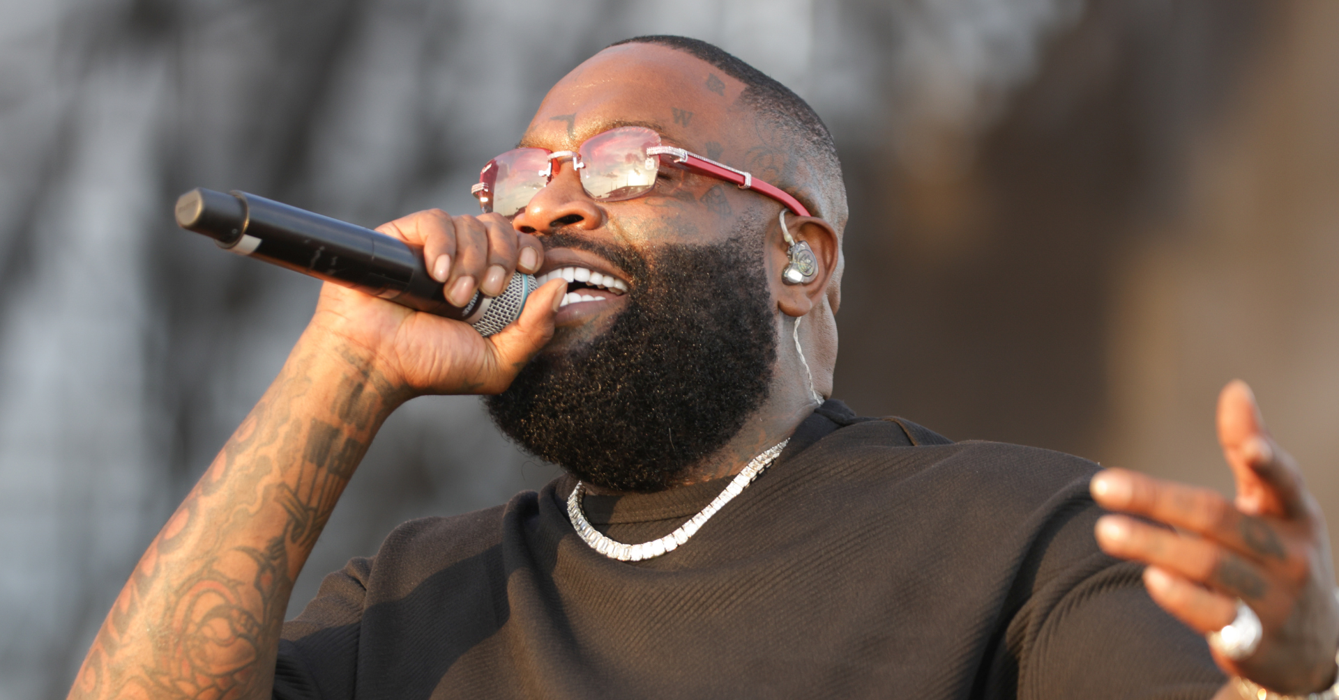 Rick Ross Wears Mask of His Own Face in Video | Complex