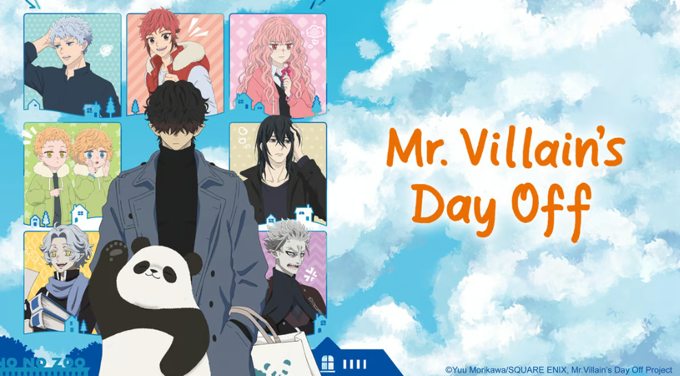 ¿De qué trata el anime Mr. Villain's Day Off?
