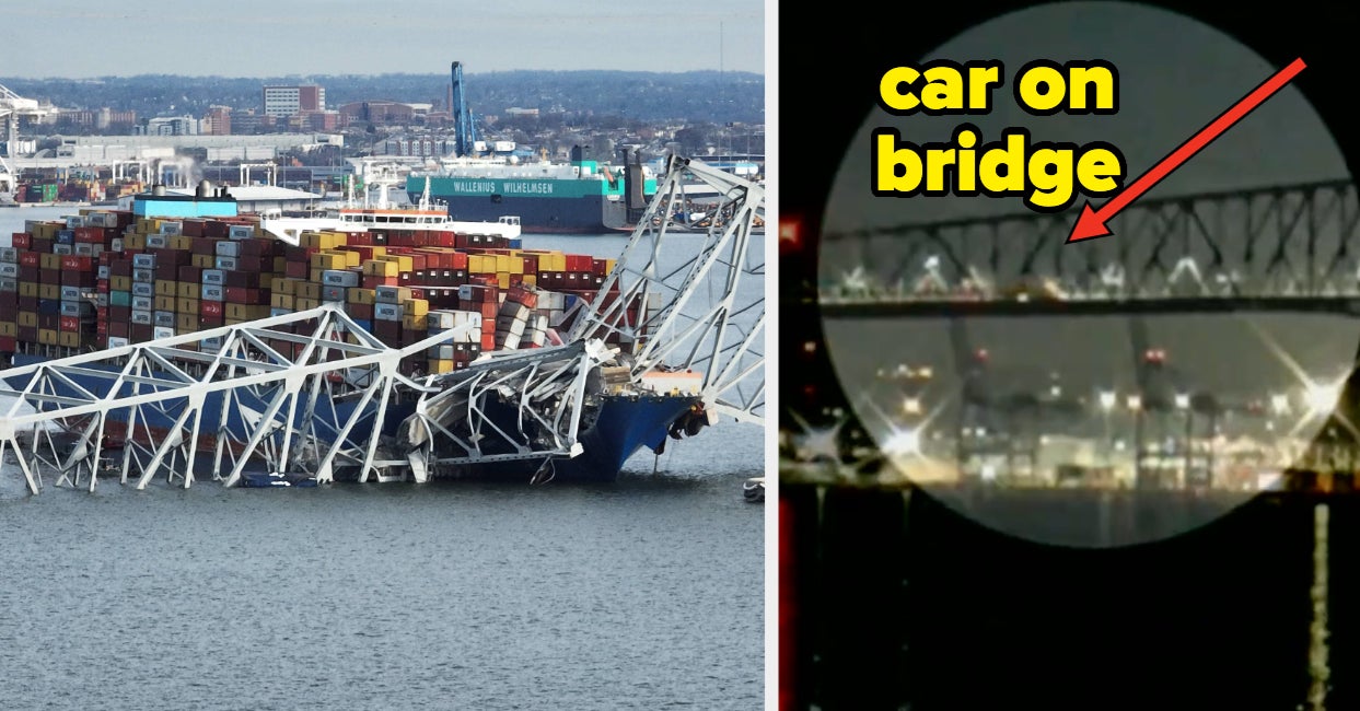 Viral Video Of Baltimore Key Bridge Collapse