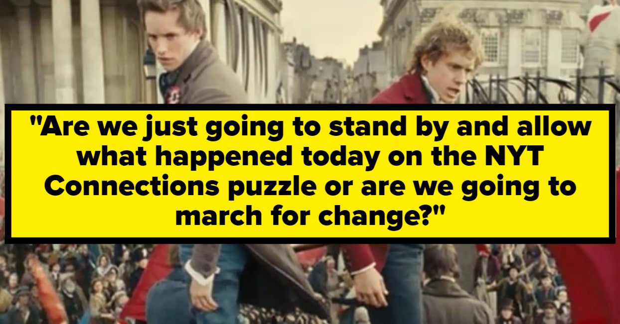 17 Hilarious Tweets About NYT's "Connections" Game