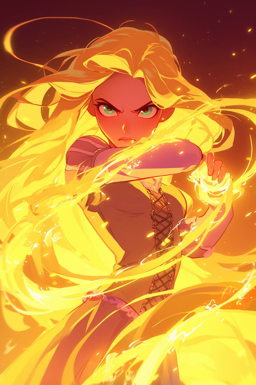 disney princesses react anime