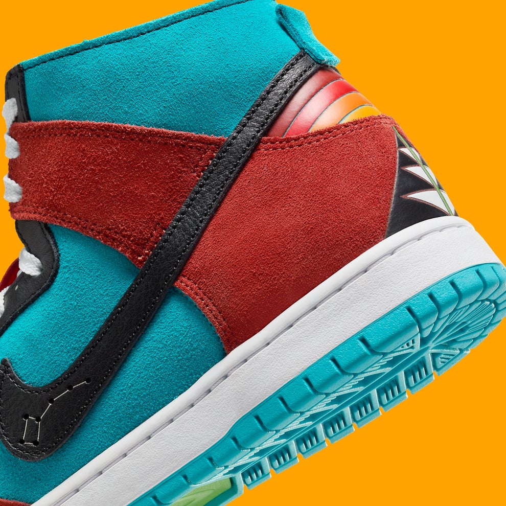 Di'orr Greenwood x Nike SB Dunk High Release Date FQ1775-400 | Complex