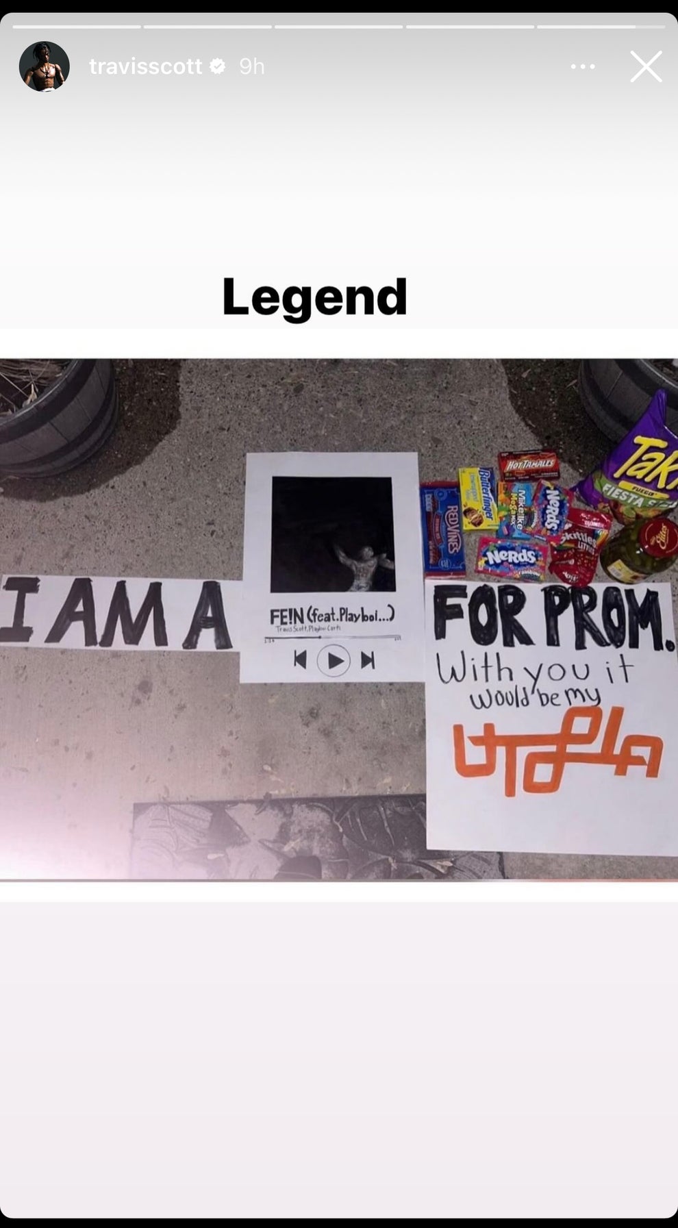 Travis Scott and Playboi Carti’s "FE!N" Inspires Fan’s Promposal | Complex