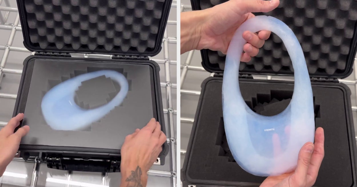 Coperni Debuts Its ‘Air Swipe Bag’ Made Out of 99 Percent Air and One ...