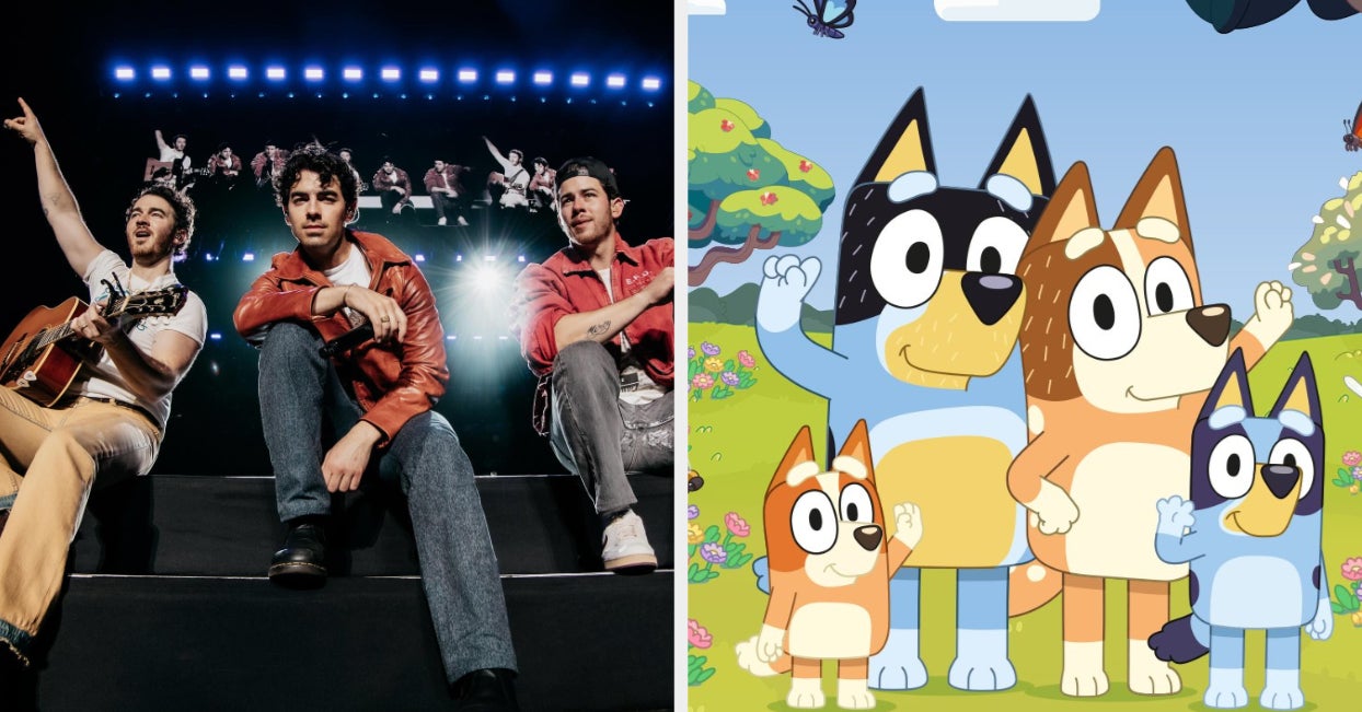 Jonas Brothers Collaborate With Bluey At Brisbane Show