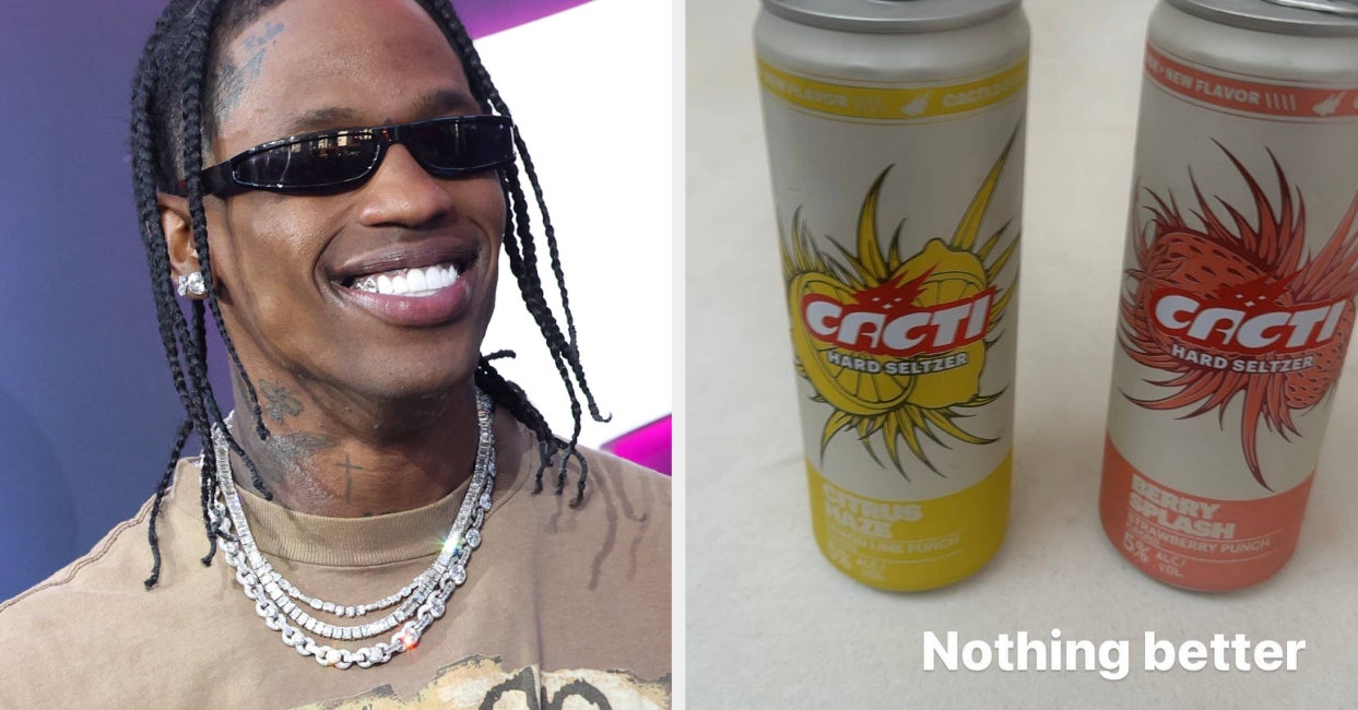 Travis Scott Seemingly Shades Kylie Jenner's New Alcohol Brand Launch