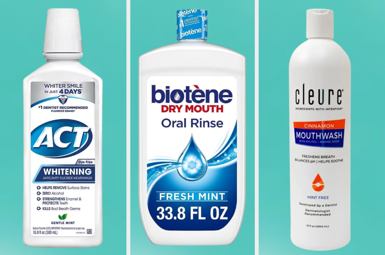 4 Mouthwashes That Dentists Say Are Actually Effective