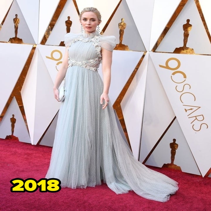 Celeb At Their First Vs. Recent Oscars Red Carpet