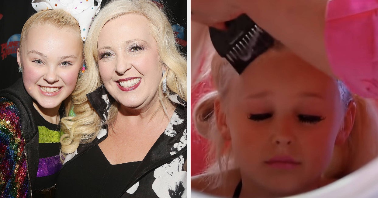 JoJo Siwa's Mom Started Bleaching The Star's Hair Blonde Age 2