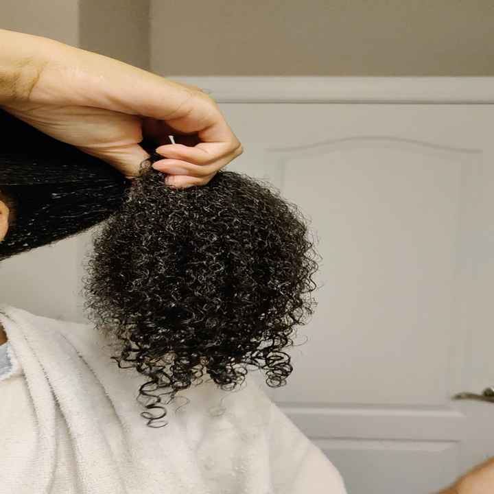 UNbrush Detangling Hair Brush Review On Curly Hair