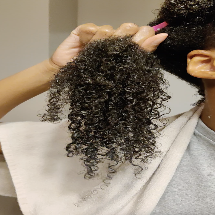 UNbrush Detangling Hair Brush Review On Curly Hair