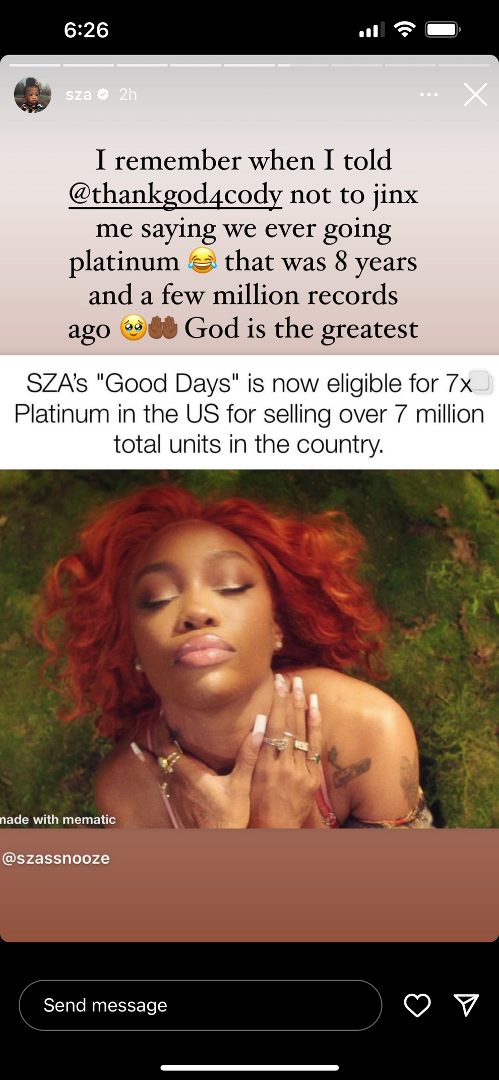 SZA Celebrates Receiving Songwriters Hall of Fame Award: 'This Is the ...