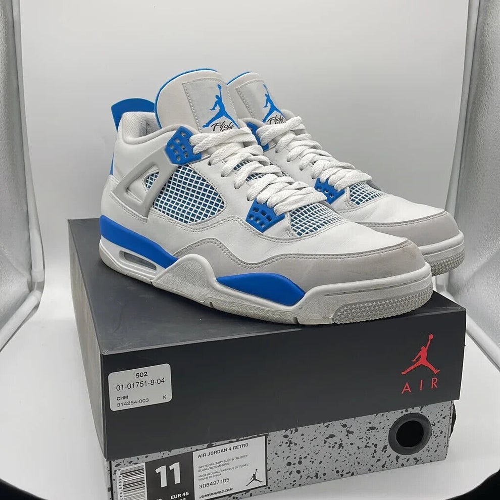 The Air Jordan 4 Military Blue's History, From the Original to the ...