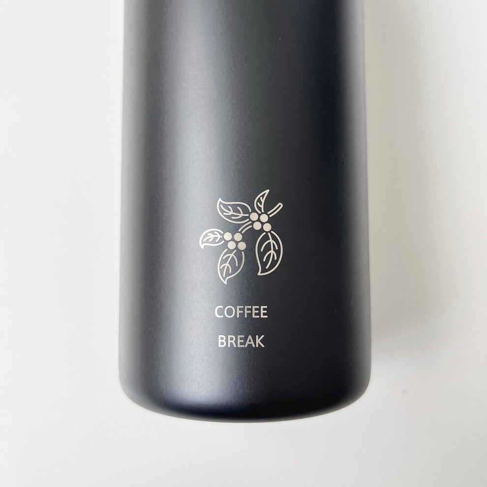 【画像・動画】スタバで見つけた「ステンレスロゴボトルマットブラック」がすごい！オリジナルボトルが作れちゃうの！