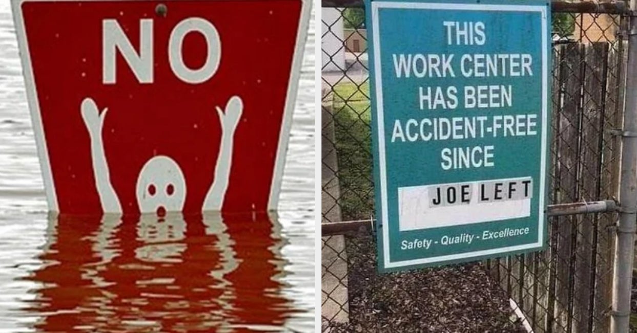 Funniest Signs On Reddit This Week