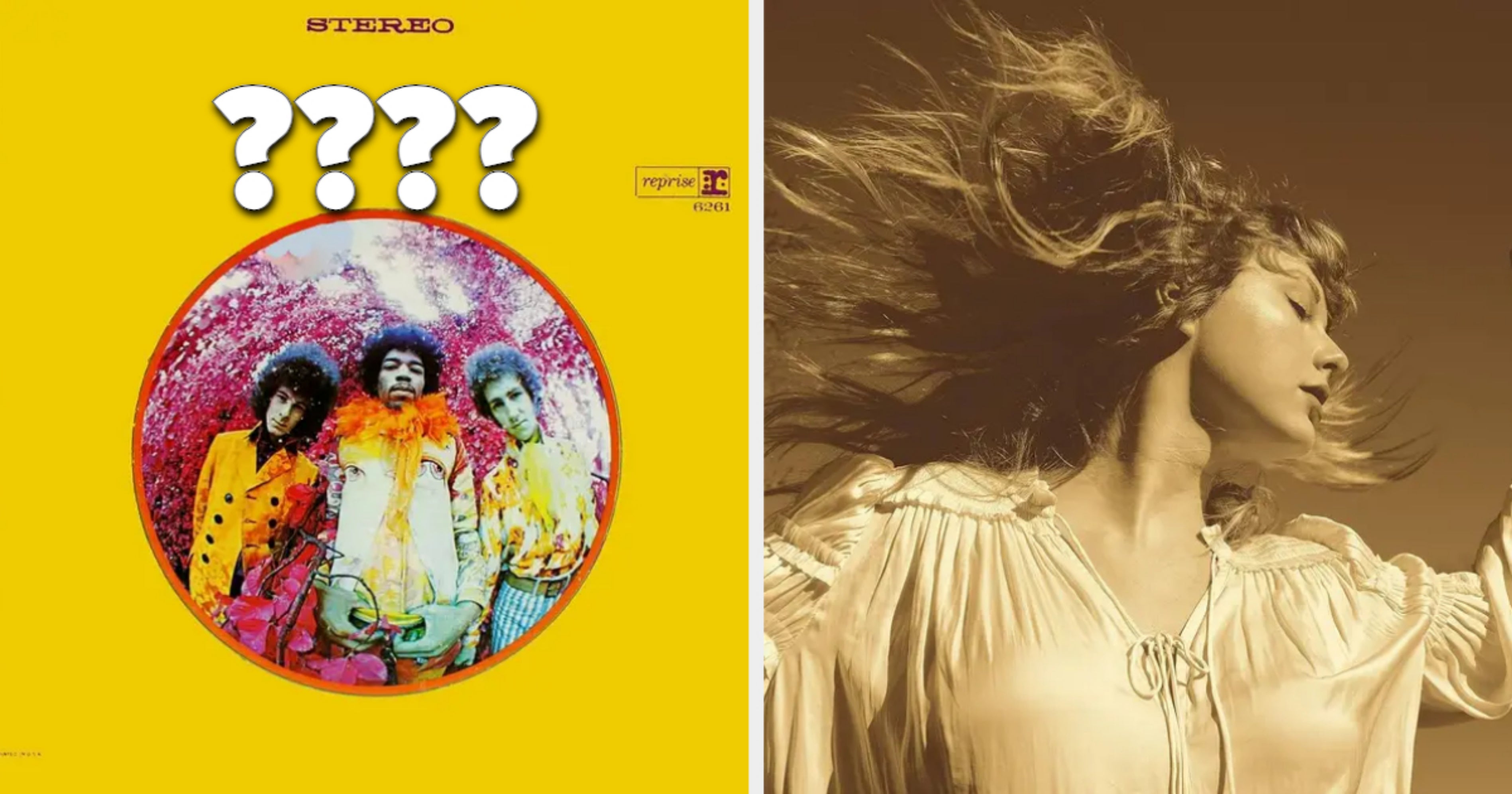 Yellow Album Covers Trivia Quiz