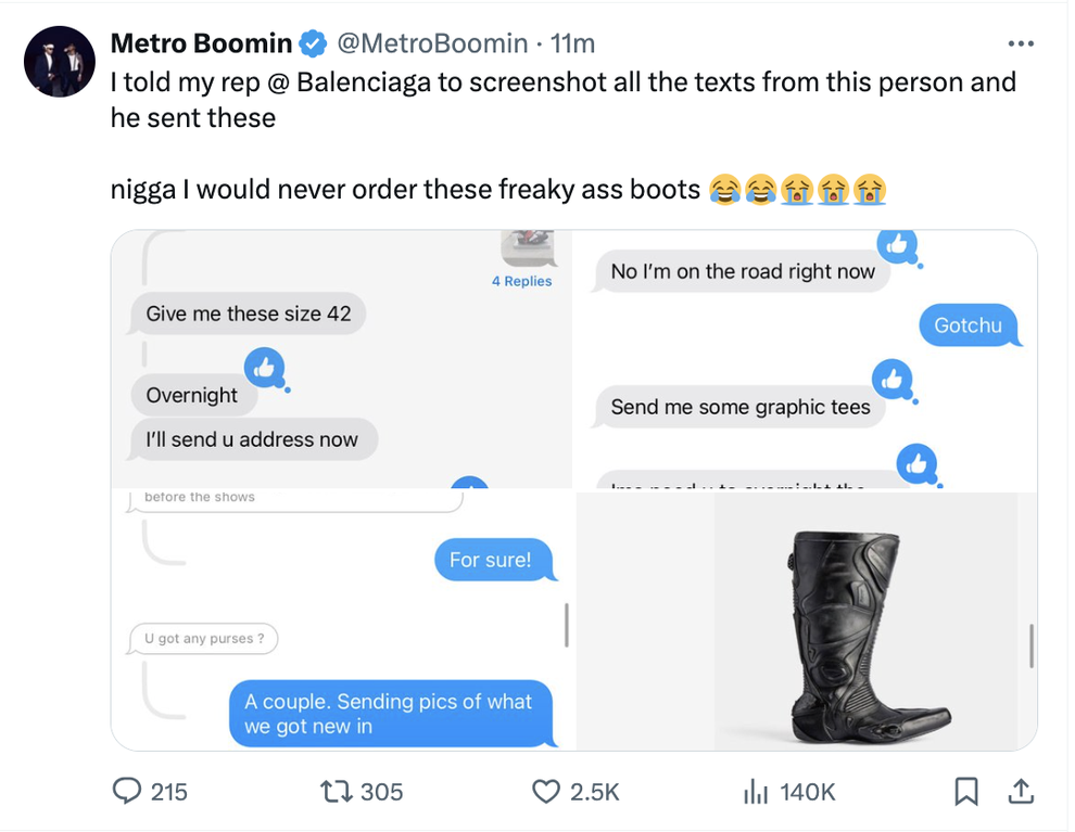 Metro Boomin Reveals 'Corny Ass Tweets' Came From Hacker: 'What I Look ...