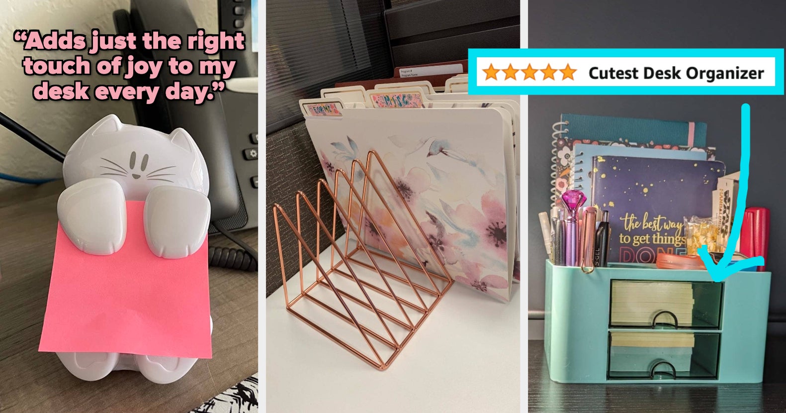 22 Things From Amazon That’ll Actually Get Your Messy Desk Organized