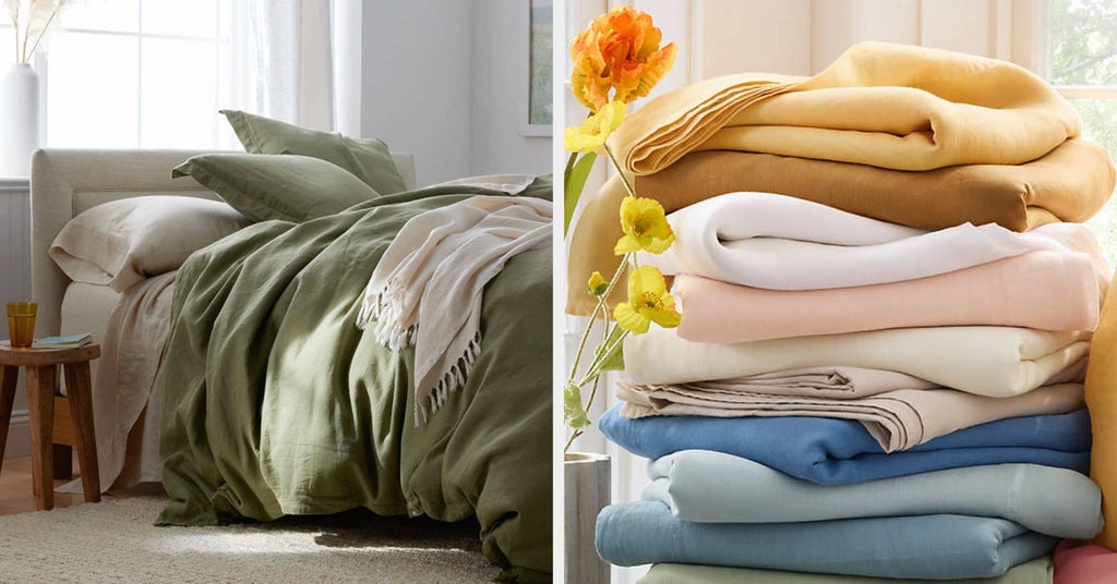 10 Most Affordable Linen Sheets To Buy For Your Bed