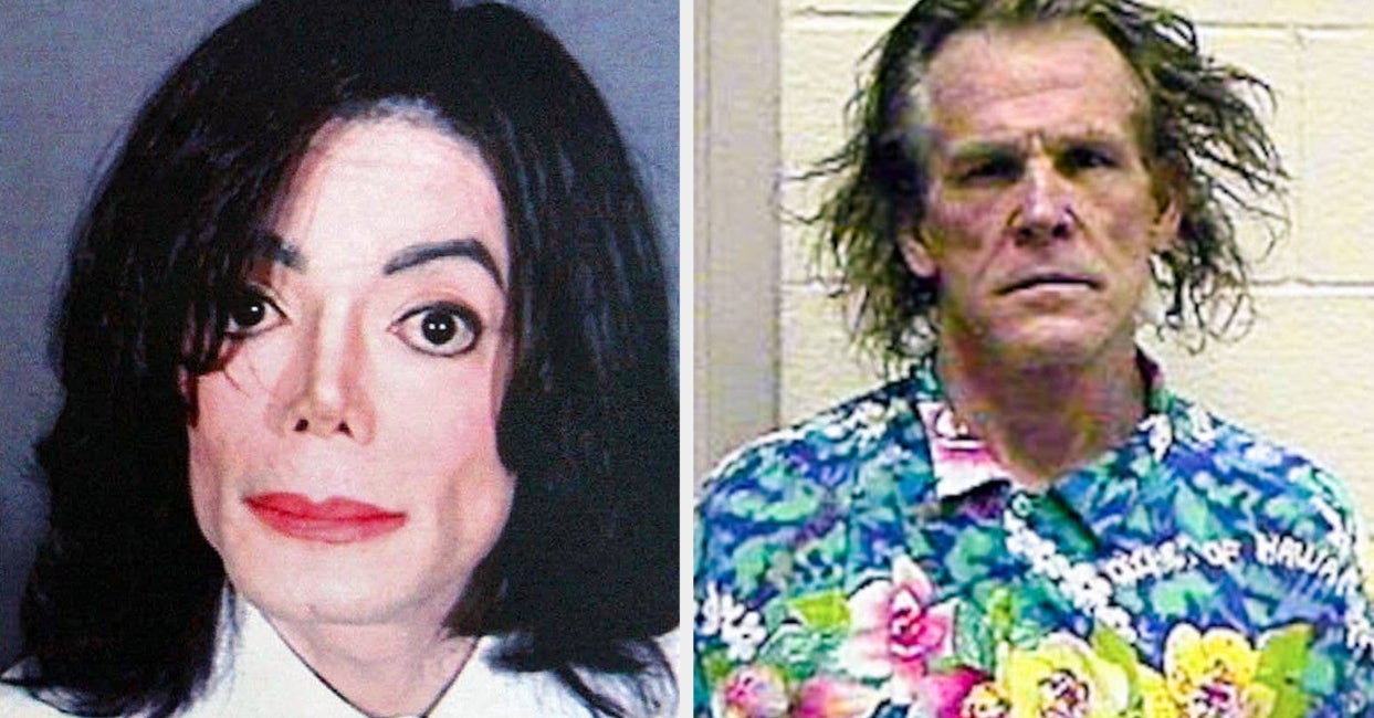 50 Shocking Celebrity Mug Shots And Arrest Details