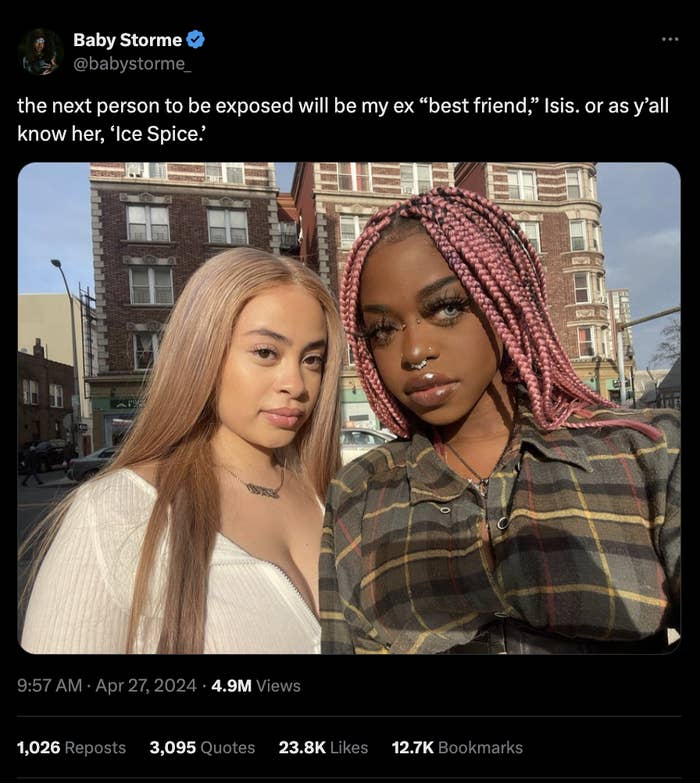 Ice Spice's Alleged Relationship Drama Revealed by Former Friend | Complex