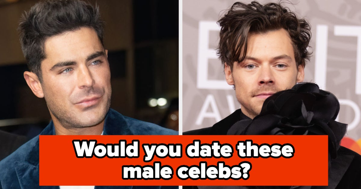 Which Of These Male Celebs Would You Date? Let's See If Our Taste ...