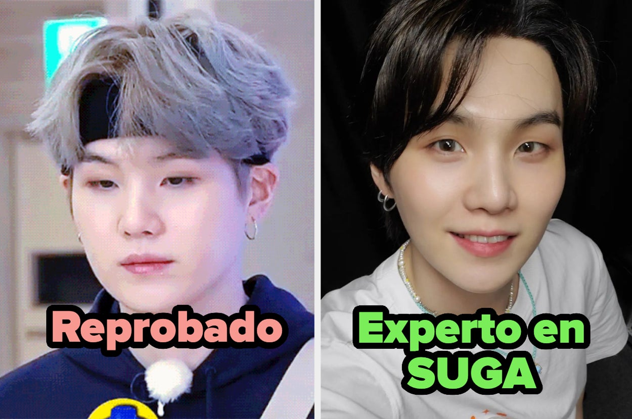 Test: ¿Qué tanto sabes de SUGA de BTS?