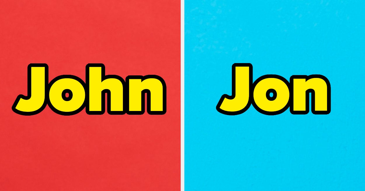 How Do You Spell These Names Poll Quiz