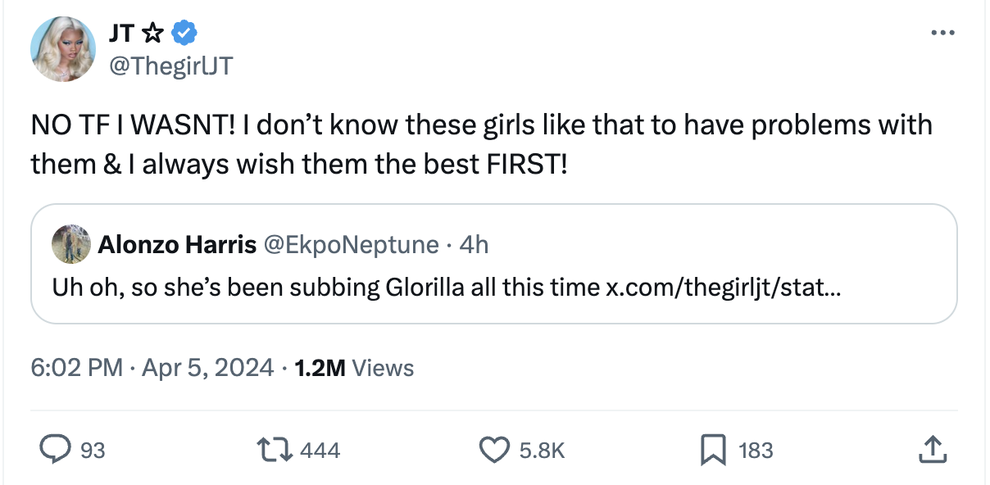 GloRilla and JT Take Shots at Each Other Amid Beef Rumors | Complex