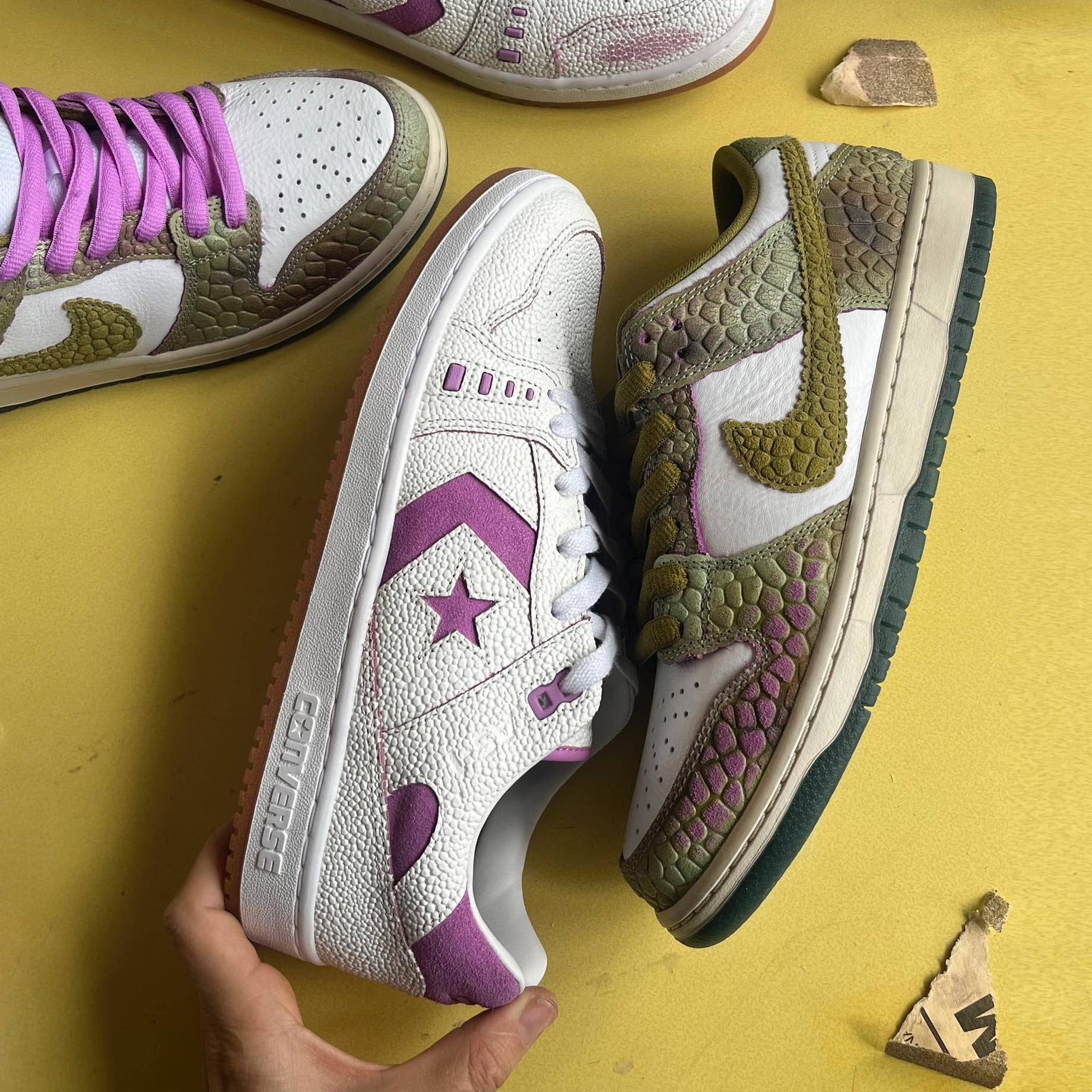 Alexis Sablone x Nike SB Dunk Low x Converse AS-1 Pro Release Date ...