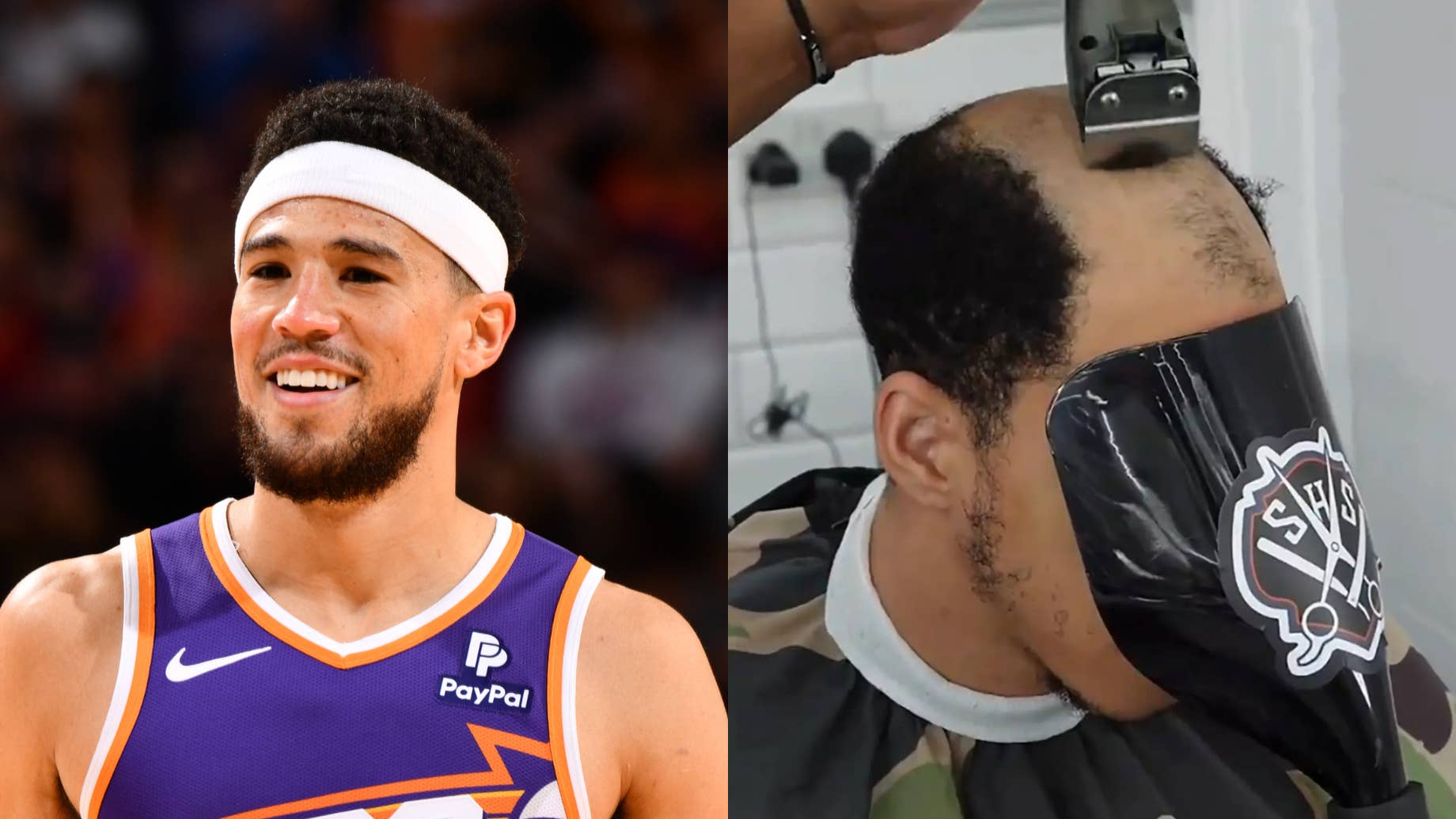 Devin Booker Addresses Toupee Rumors in Viral Clip | Complex