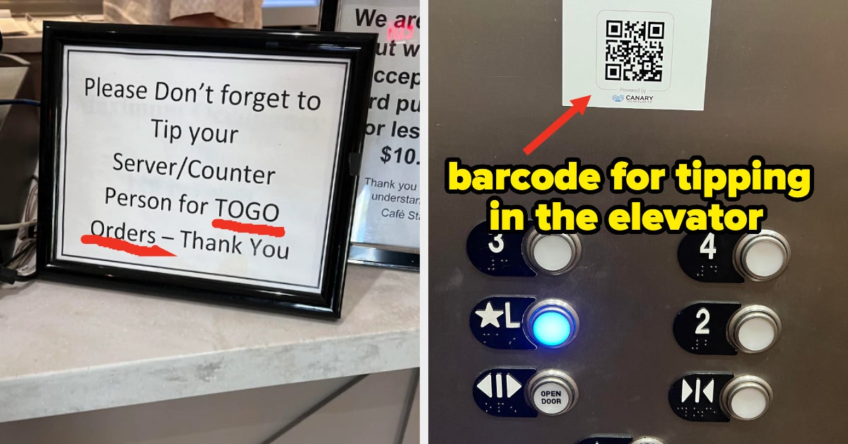 14 Mildly Infuriating Photos Of Tipping Culture