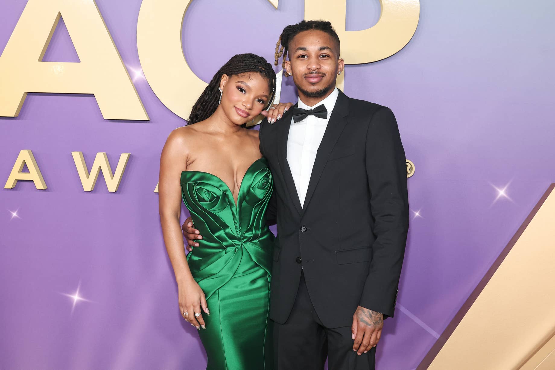 DDG and Halle Bailey Get Matching 'Halo' Tattoos In Honor of Their Son ...