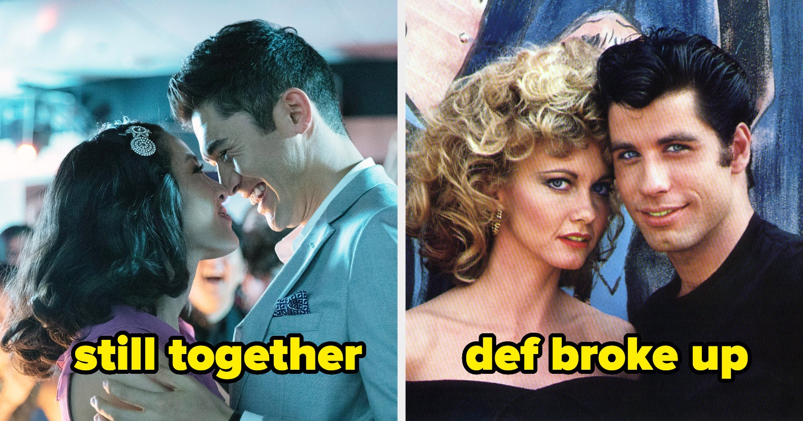 Did These Fictional Relationships Last Beyond The Movie?