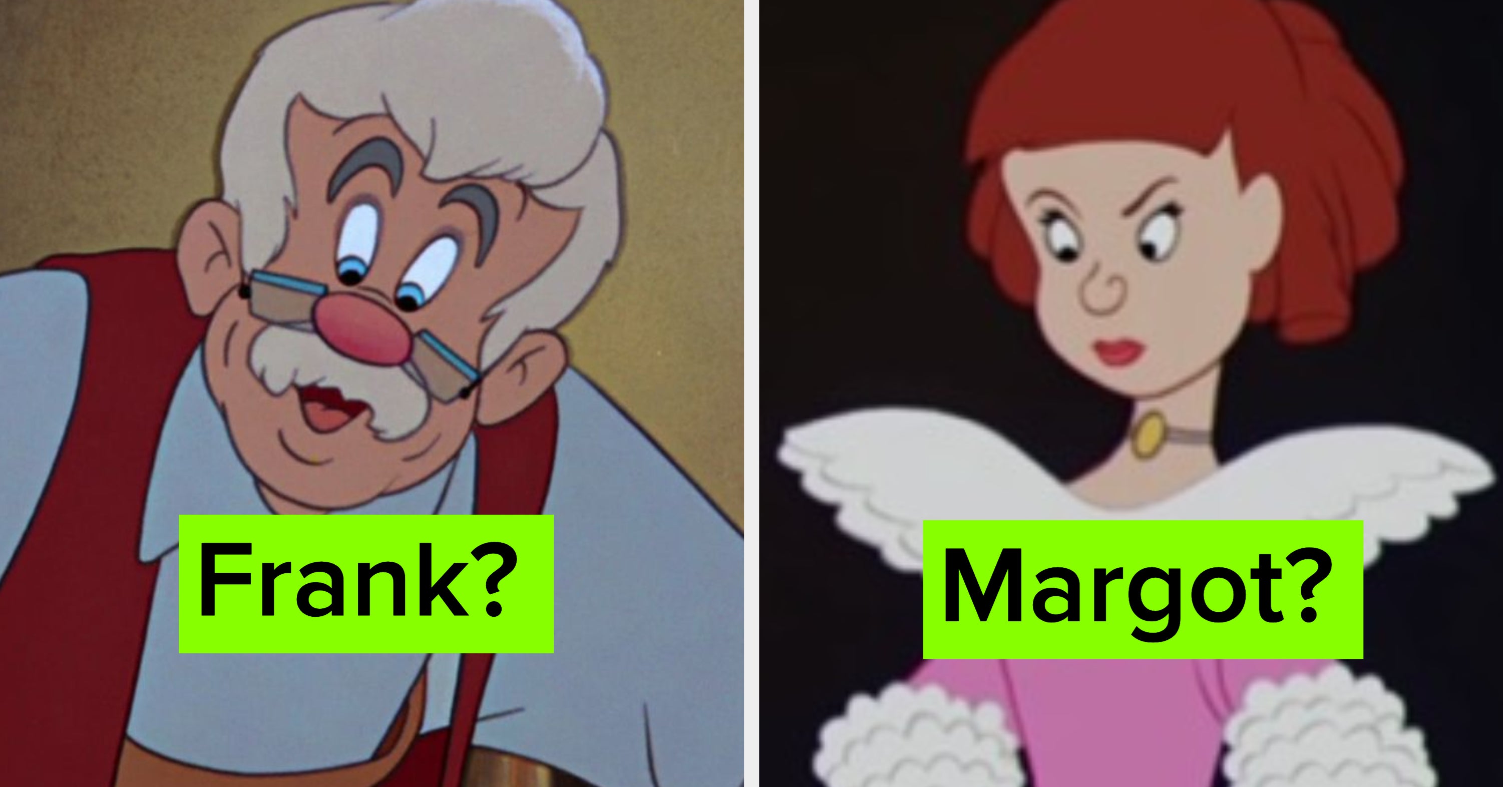 If You Had A Chance To Rename These Disney Characters, Which Name Would ...