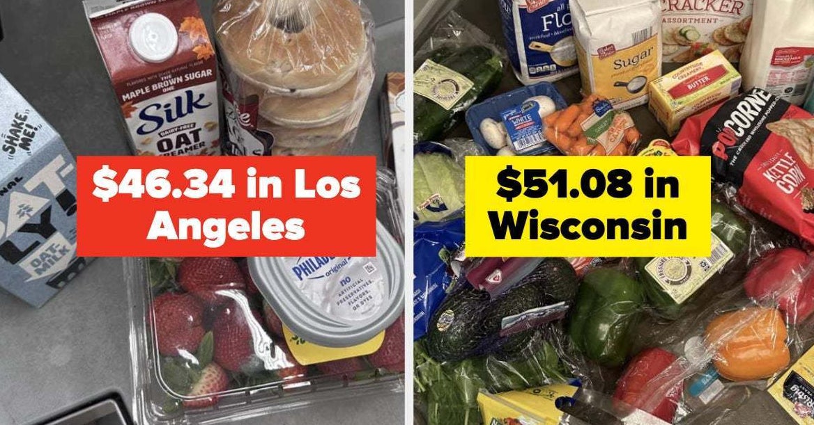 What $50 Buys In Groceries Nationwide, In Photos