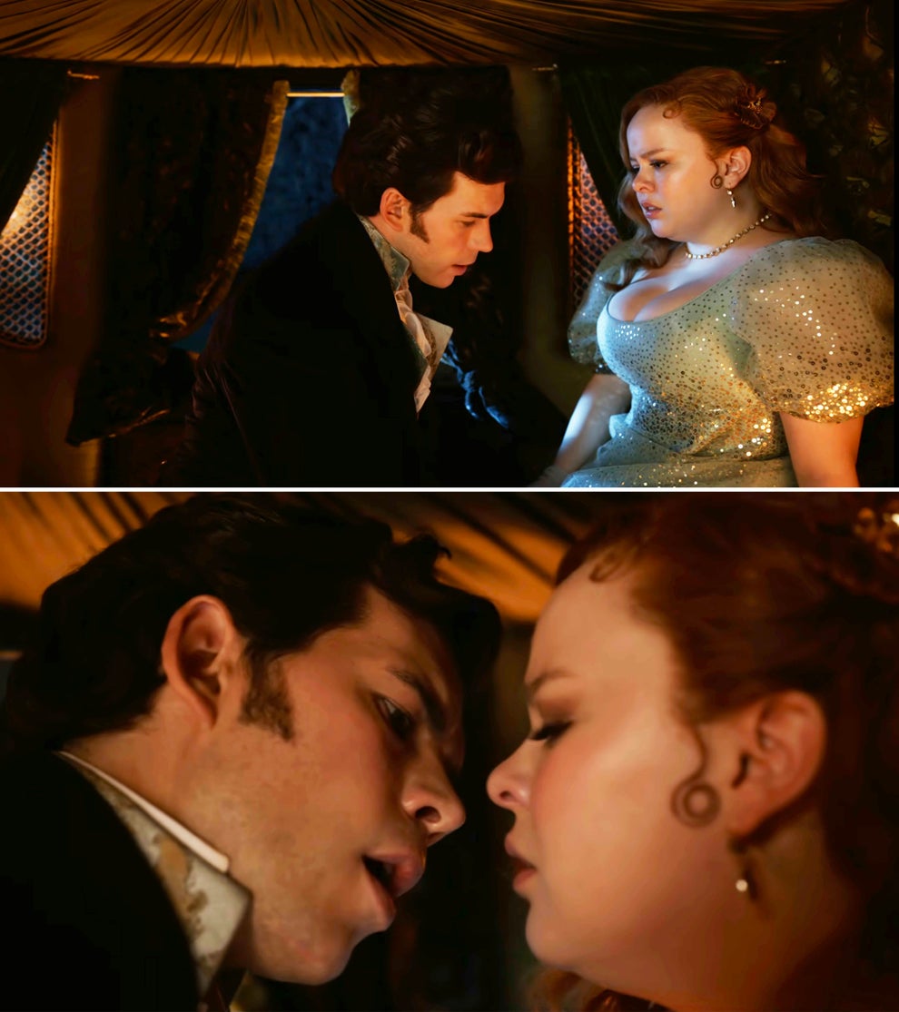 Nicola Coughlan Talks The "Bridgerton" Carriage Scene