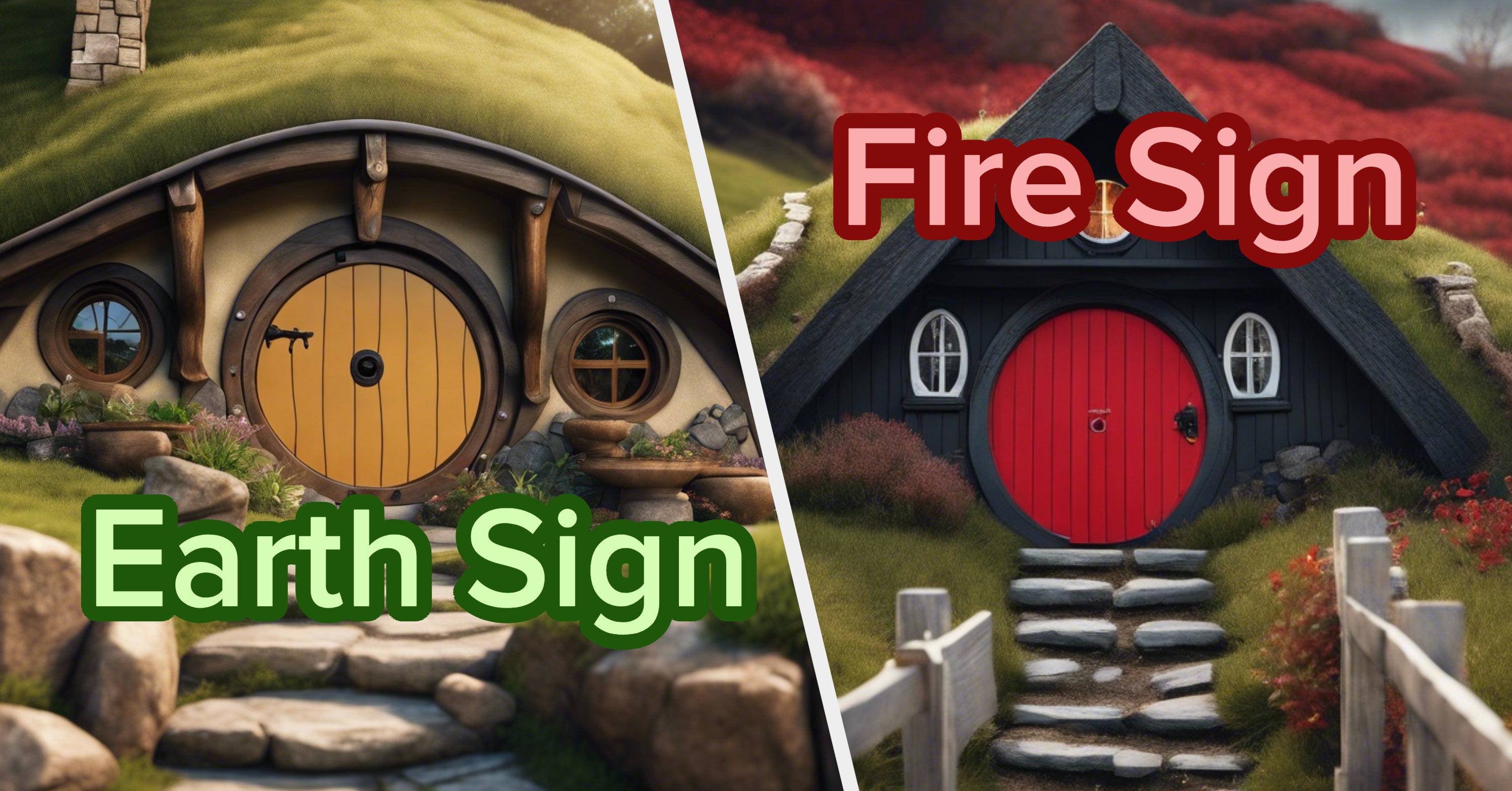Build A Hobbit House Zodiac Sign "Can I Guess" Quiz