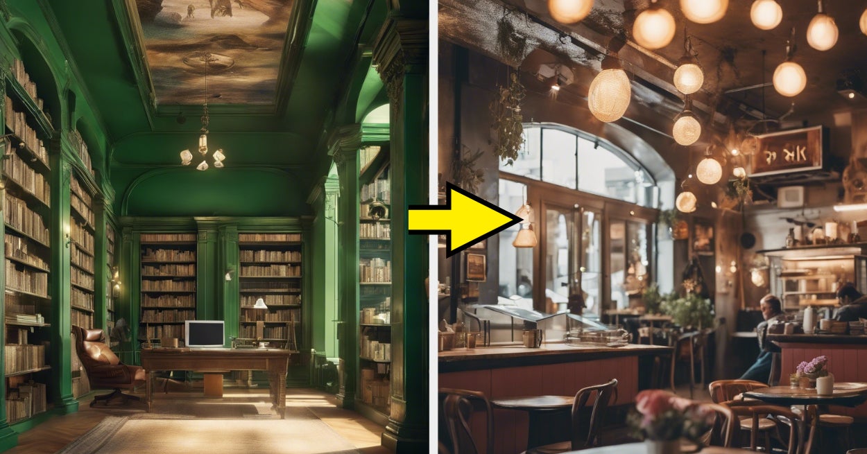 Build A Library To Reveal Your Cafe Aesthetic Quiz
