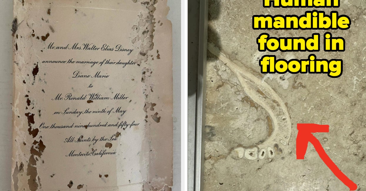 Photos Of The Strange Things People Found In Their Houses