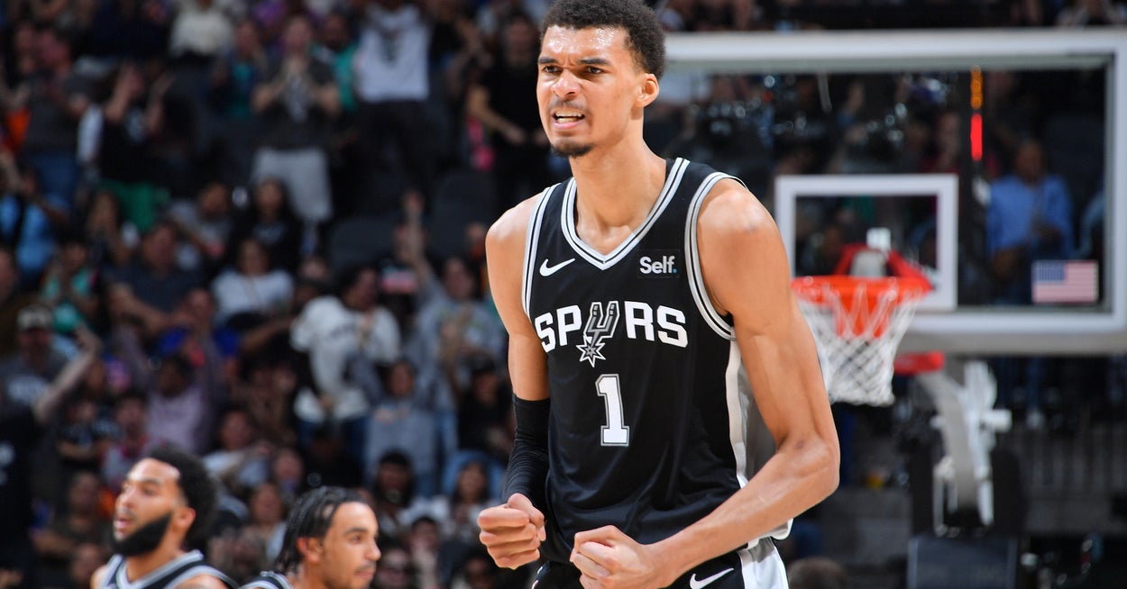 Victor Wembanyama Unanimously Voted NBA Rookie of the Year After ...