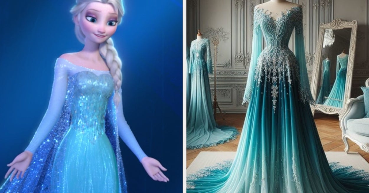 Disney Princess AI Dresses