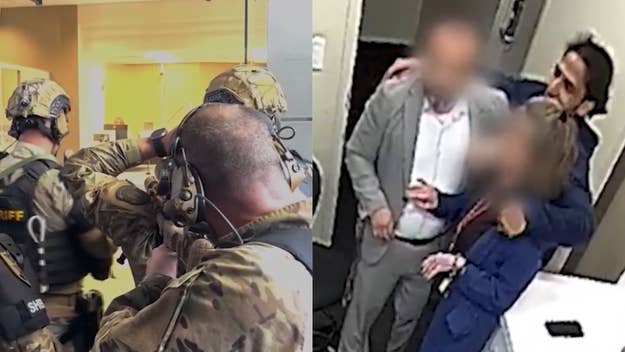 Video Shows Police Sniper Shooting Bank Robber Through Computer Screen ...