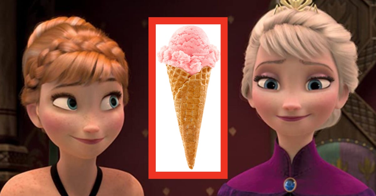 Elsa Anna Ice Cream Quiz
