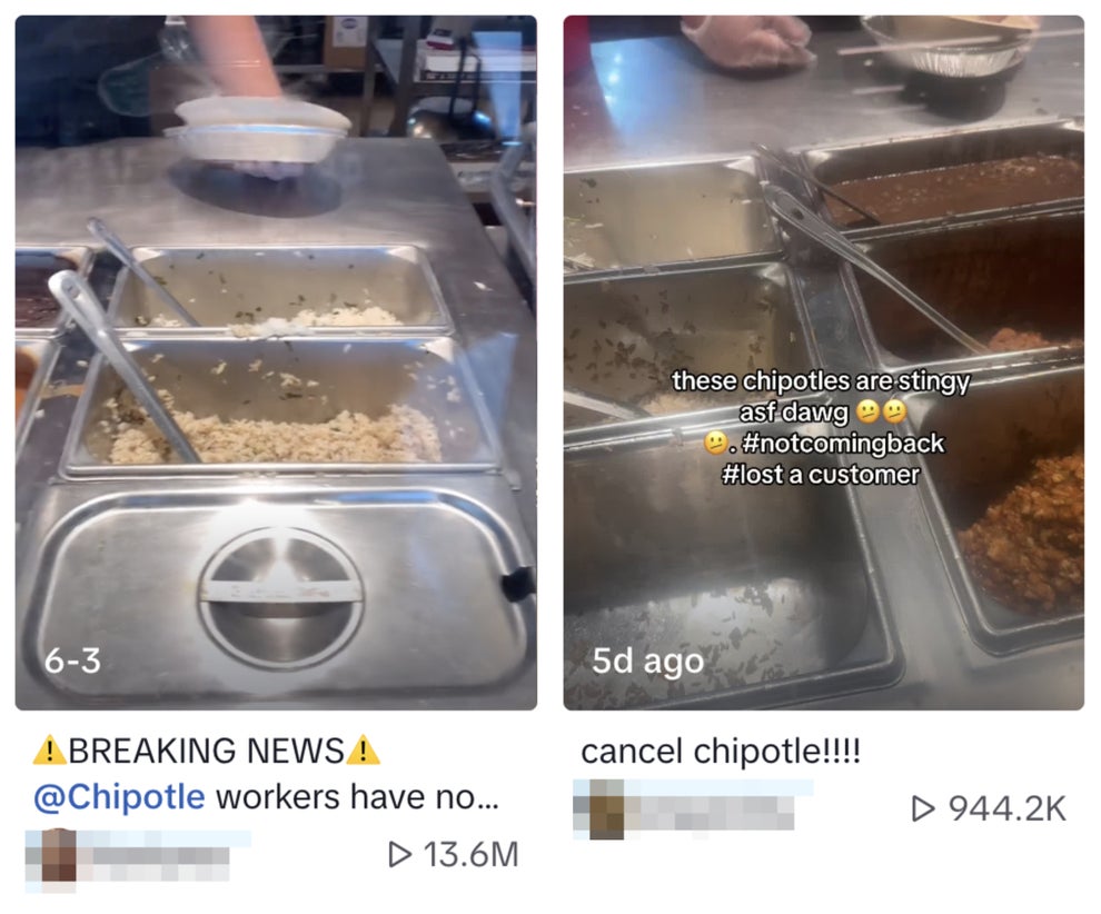Chipotle's CEO Responded To Claims About Portion Sizes