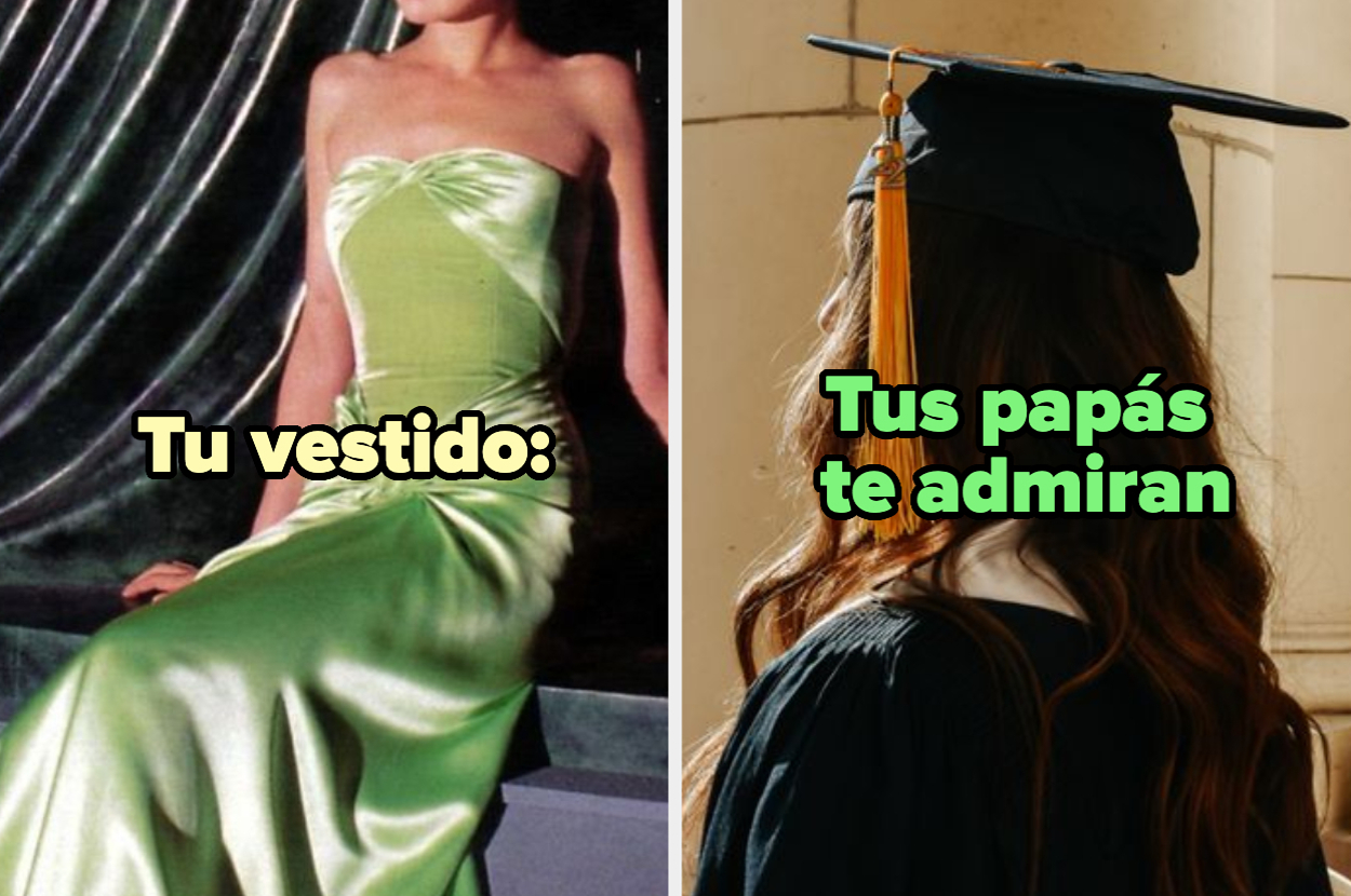 Arma tu outfit de graduación y te diré 5 cosas que tus padres opinan de ti