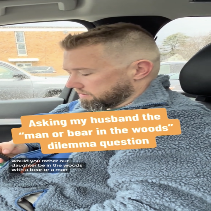 Viral Debate: Being Stuck With A Man Or A Bear